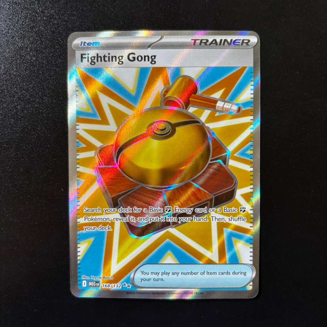 Pokemon Fighting Gong 168/132 Mega, Hobbies & Toys, Toys & Games on ...