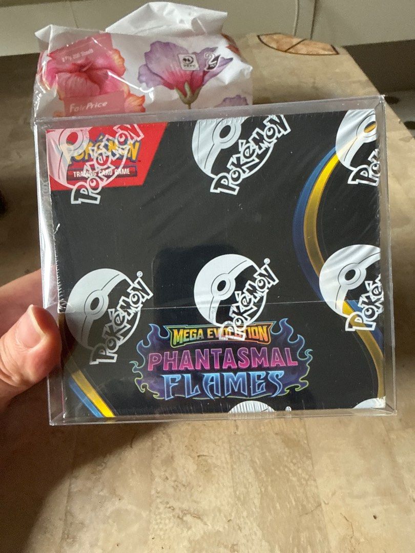 Pokemon Mega Evolution Phantasmal Flames Booster Box, Hobbies & Toys ...