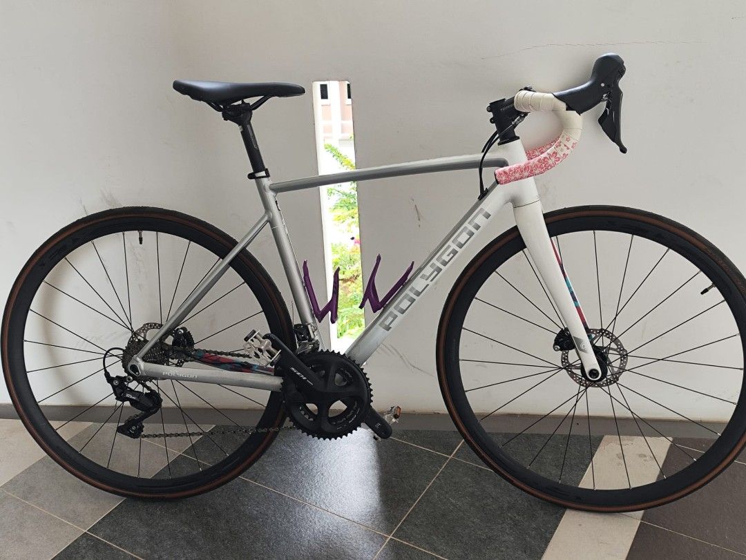 Polygon strattos S5 disc M size, Sports Equipment, Bicycles & Parts ...