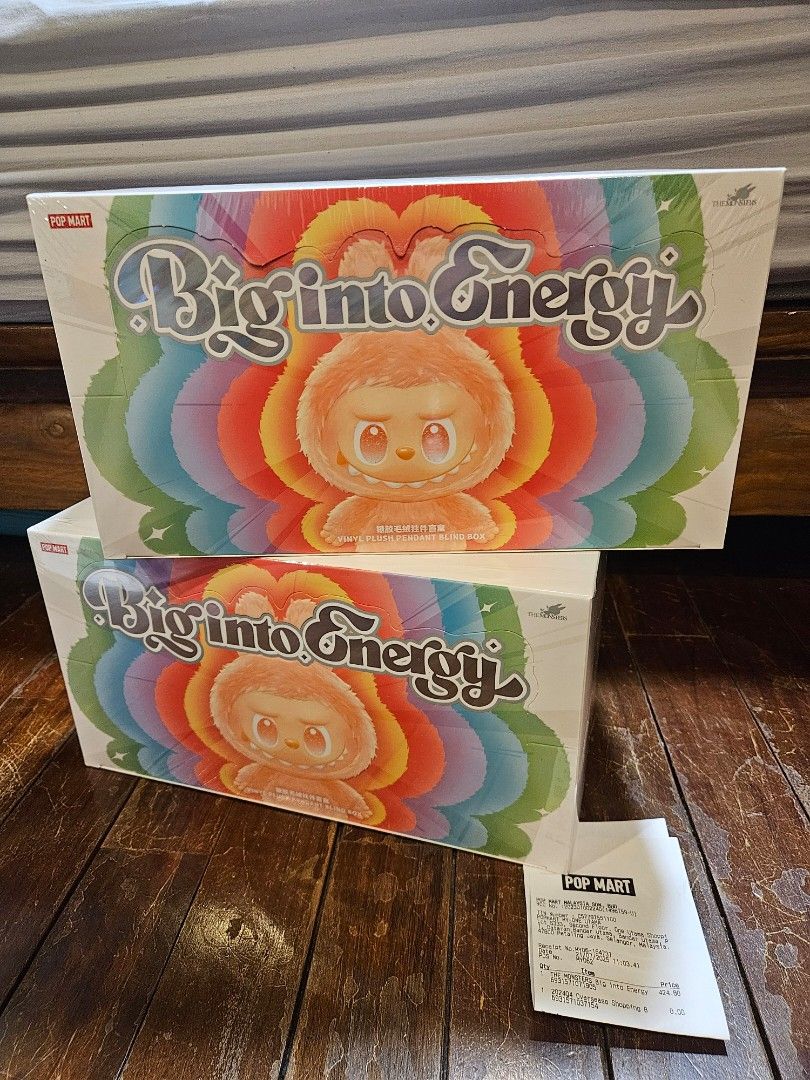 POP MART Big into Energy Series, Hobbies & Toys, Toys & Games on Carousell