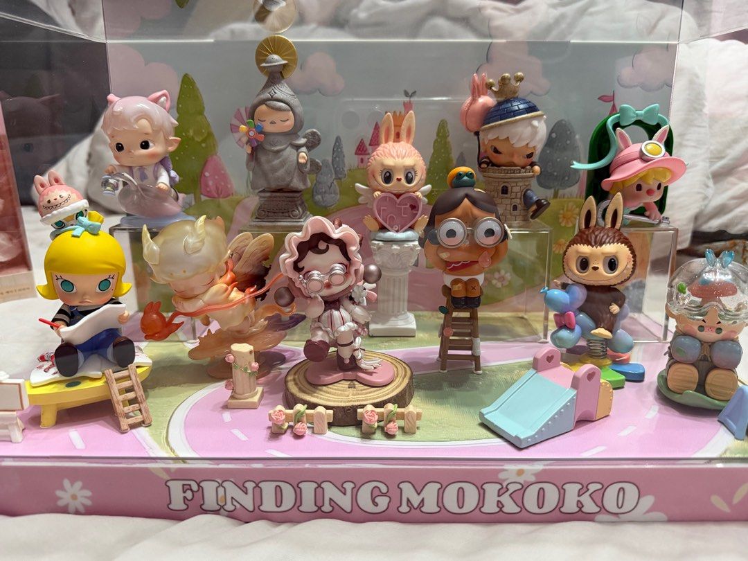 Pop Mart Finding Mokoko Blind Box Full Set with Secret and Case ...