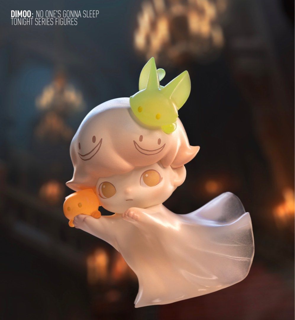 Popmart Dimoo No One's Gonna Sleep Tonight Series - Ghost, Little Devil ...