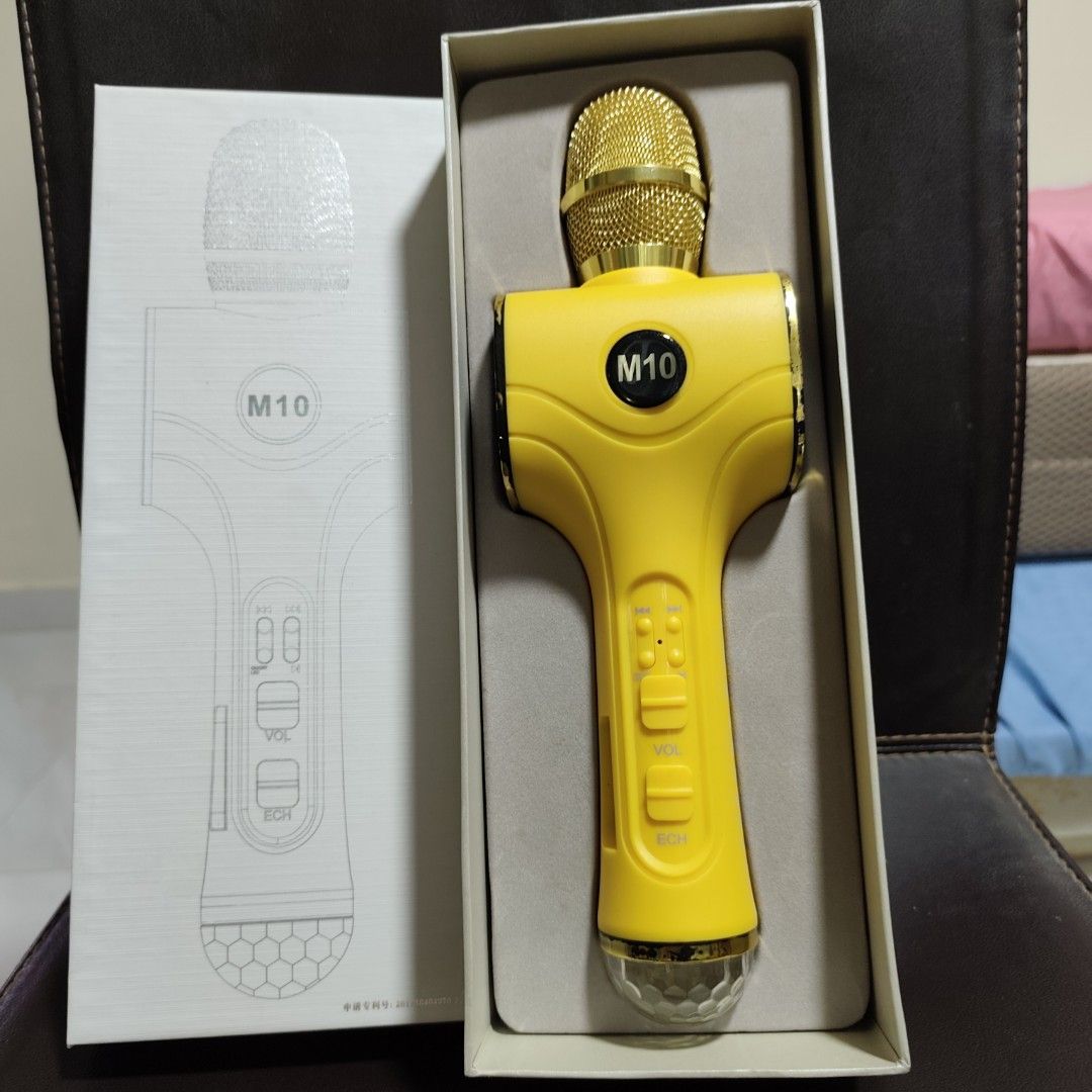 Portable Bluetooth Microphone, Audio, Microphones on Carousell