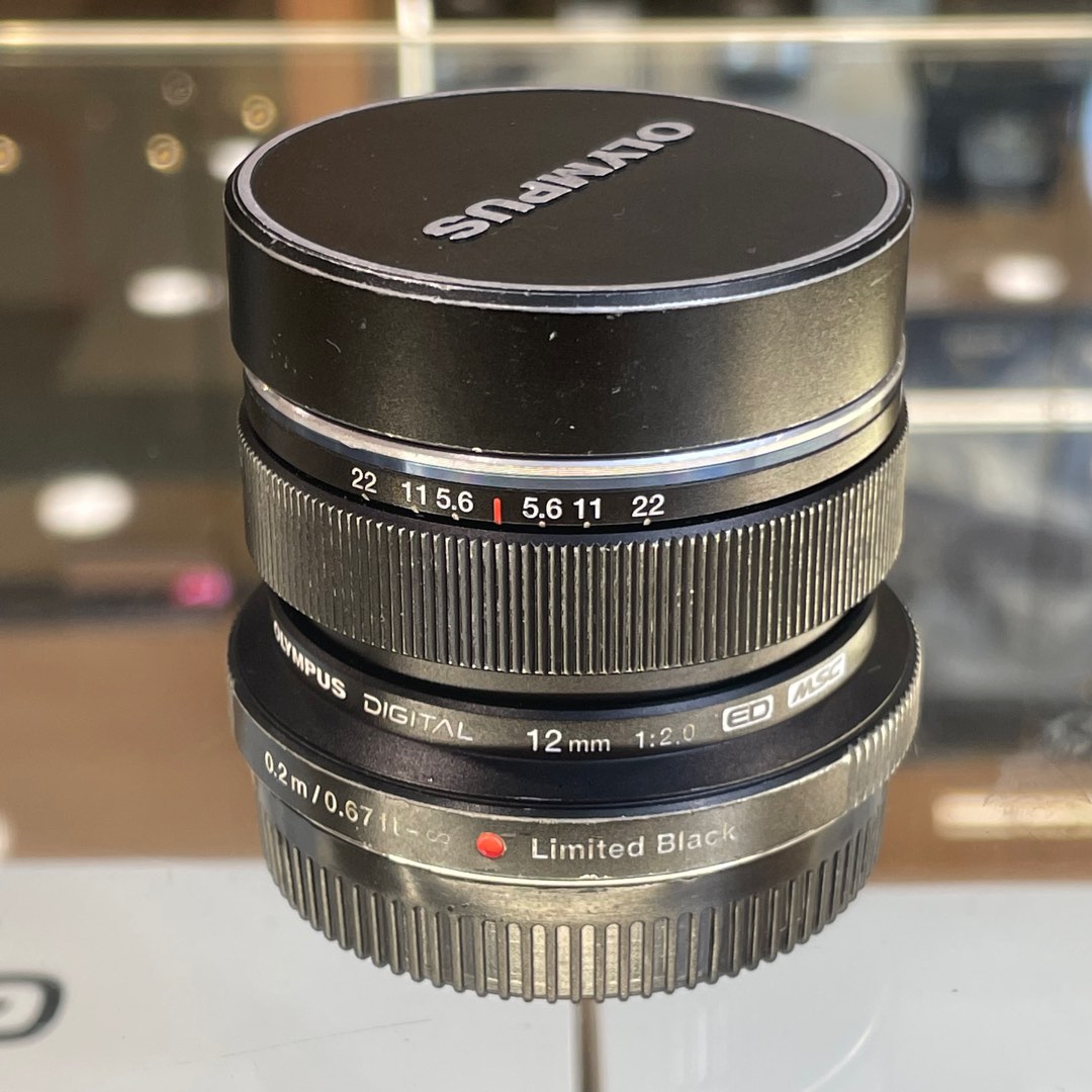 [Pre-Owned - B - Average Condition] Olympus 12mm F2 m.zuiko Digital ...