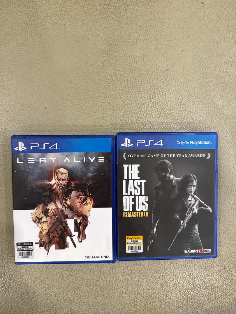 PS4 Games: Left Alive & The Last of Us Remastered, Video Gaming, Video ...