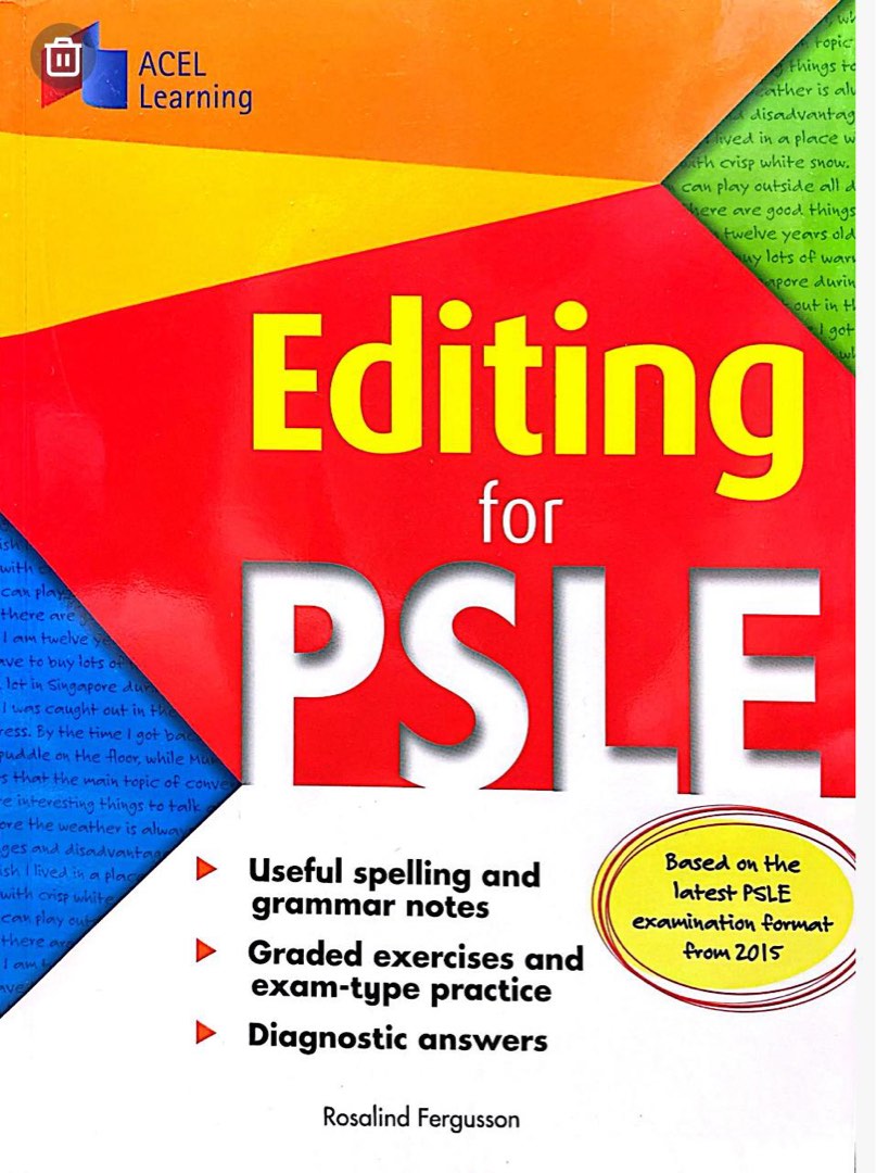 PSLE English Editing, Hobbies & Toys, Books & Magazines, Assessment ...