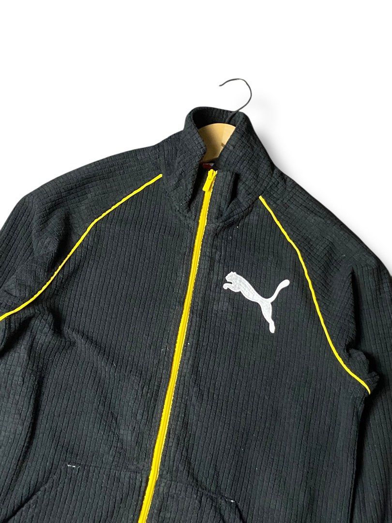 PUMA EMBROIDERY LOGO ZIPPER JACKET (32), Men's Fashion, Activewear on ...