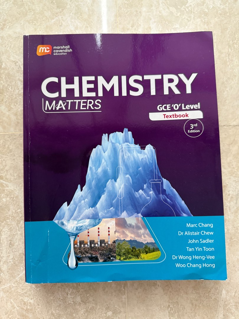 Pure Chemistry GCE 'O' Level Textbook, Hobbies & Toys, Books ...