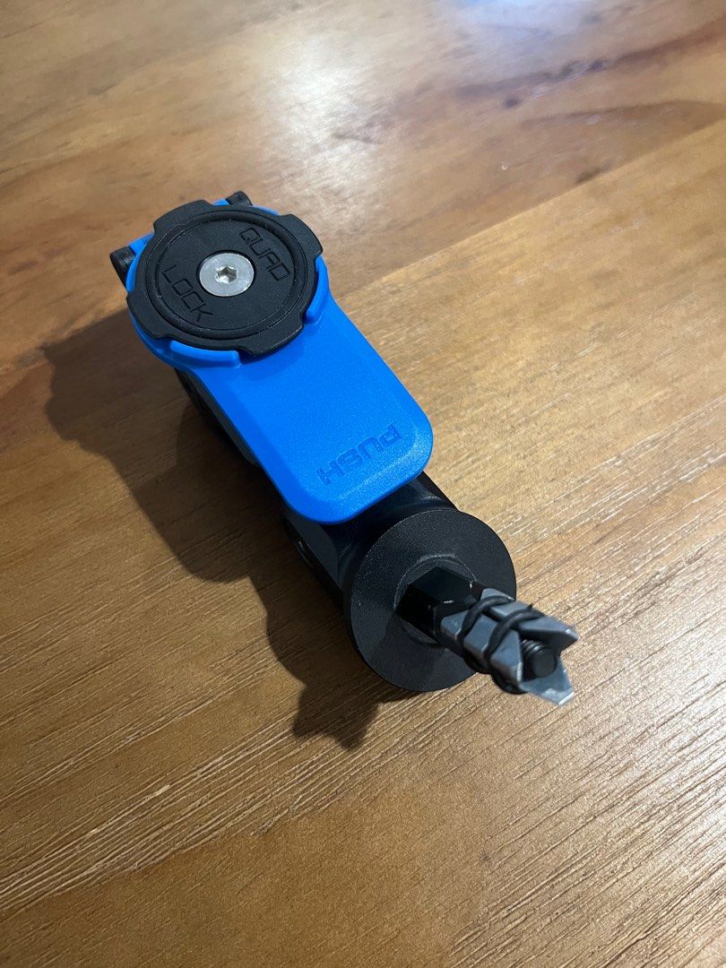 Quad Lock Fork Stem Mount Pro, Motorcycles, Motorcycle Accessories on Carousell