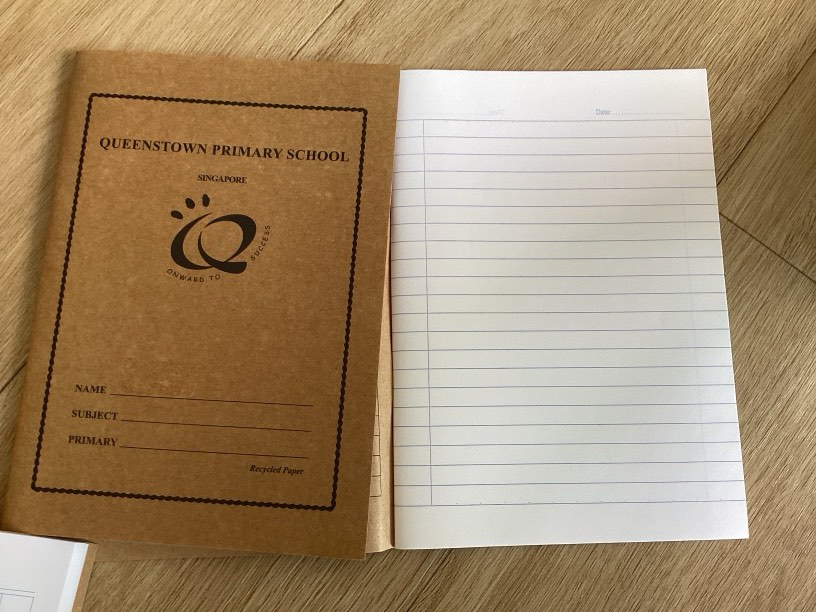Queenstown primary small line exercise book, Hobbies & Toys, Books ...