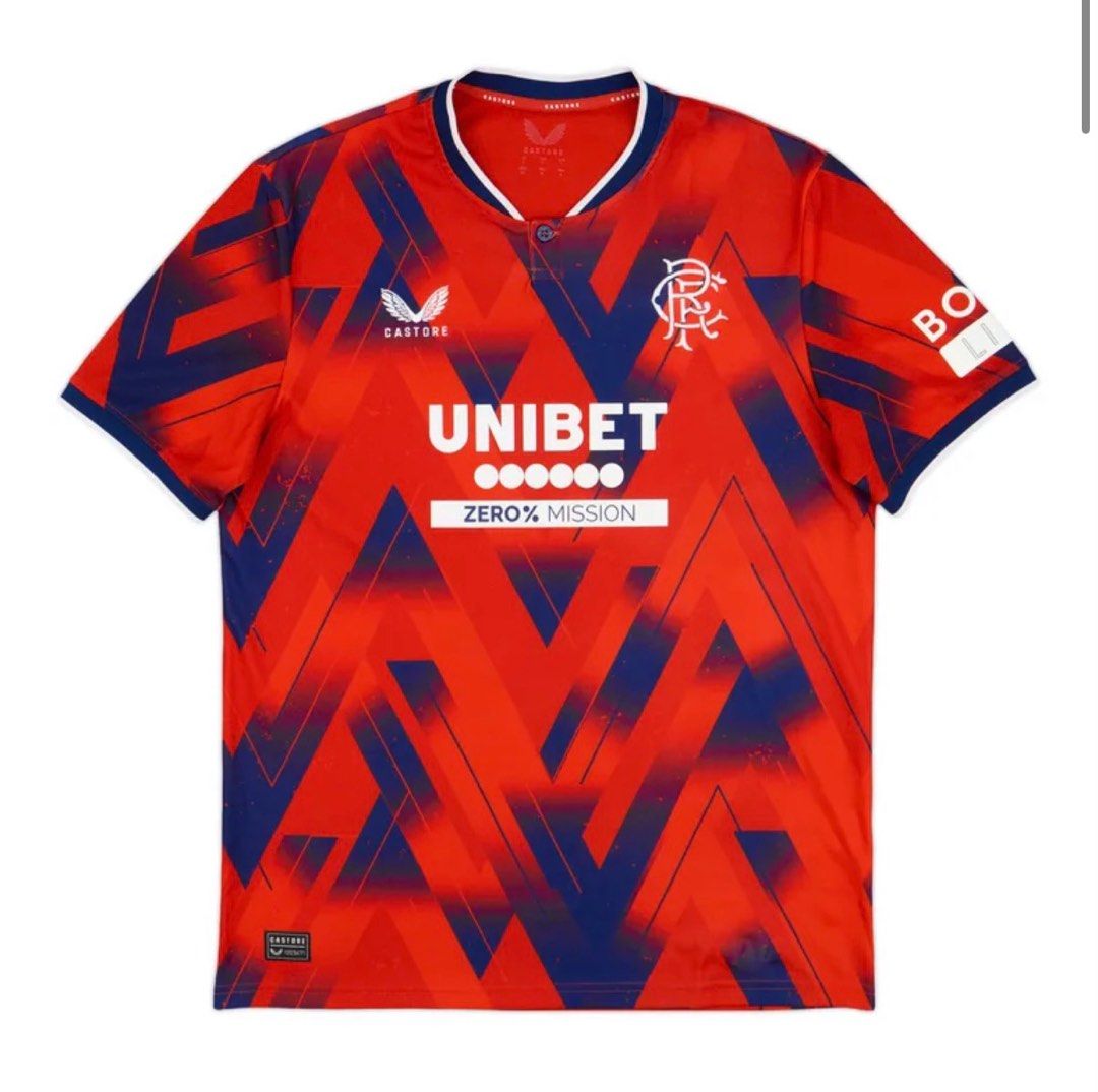 Rangers FC 2023/2024 Fourth Kit Jersey, Men's Fashion, Activewear on ...