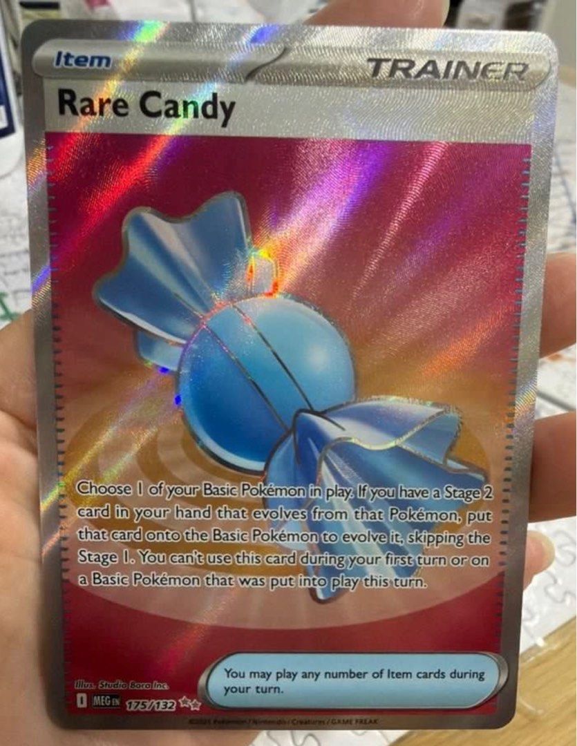 Rare Candy Mega Evolution, Hobbies & Toys, Toys & Games on Carousell
