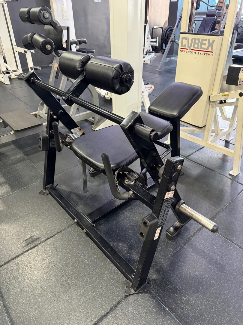 Rare hammer strength hip and glute machine posterior chain exercises ...