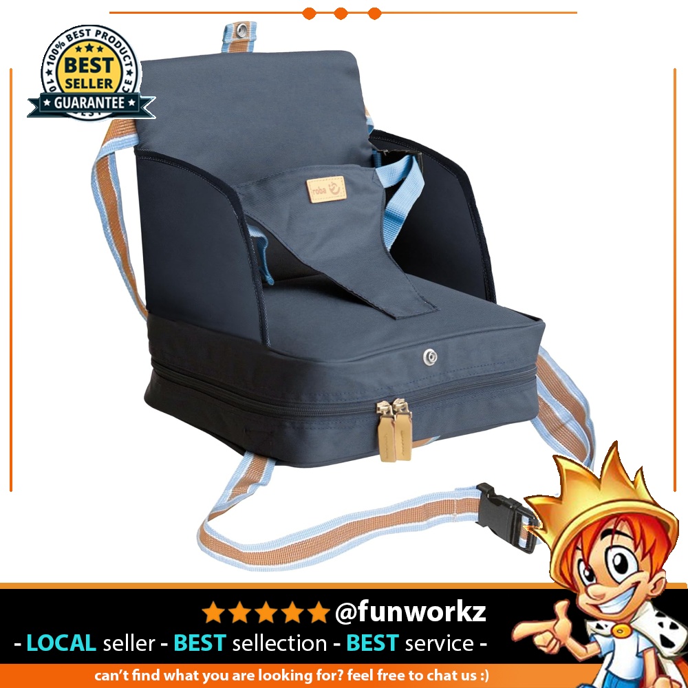 roba Booster Seat, Mobile Inflatable Child Seat with Raised Side Panels ...