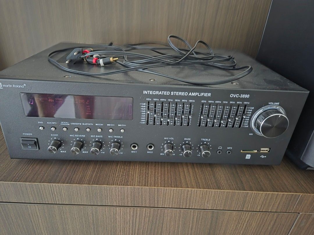 Rolan Martin OVC-3800 Integrated Stereo Amplifier, Audio, Soundbars, Speakers & Amplifiers on ...