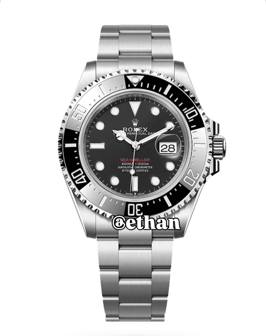 Rolex Sea Dweller Red Line 43mm 2024 Ref : 126600, Luxury, Watches on ...