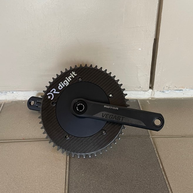 Rotor Vegast Crankset With Digirit 52T Chainring for Fixie / Fixed ...