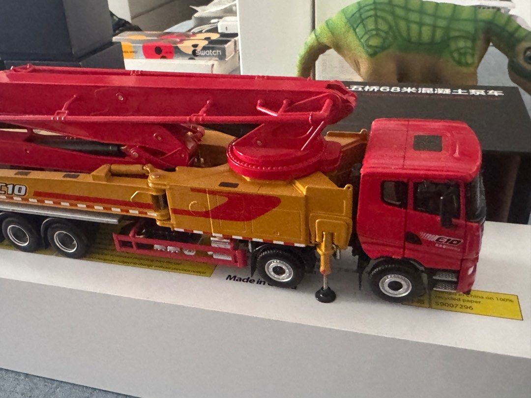 SANY diecast concrete pump, Hobbies & Toys, Stationery & Craft, Other ...