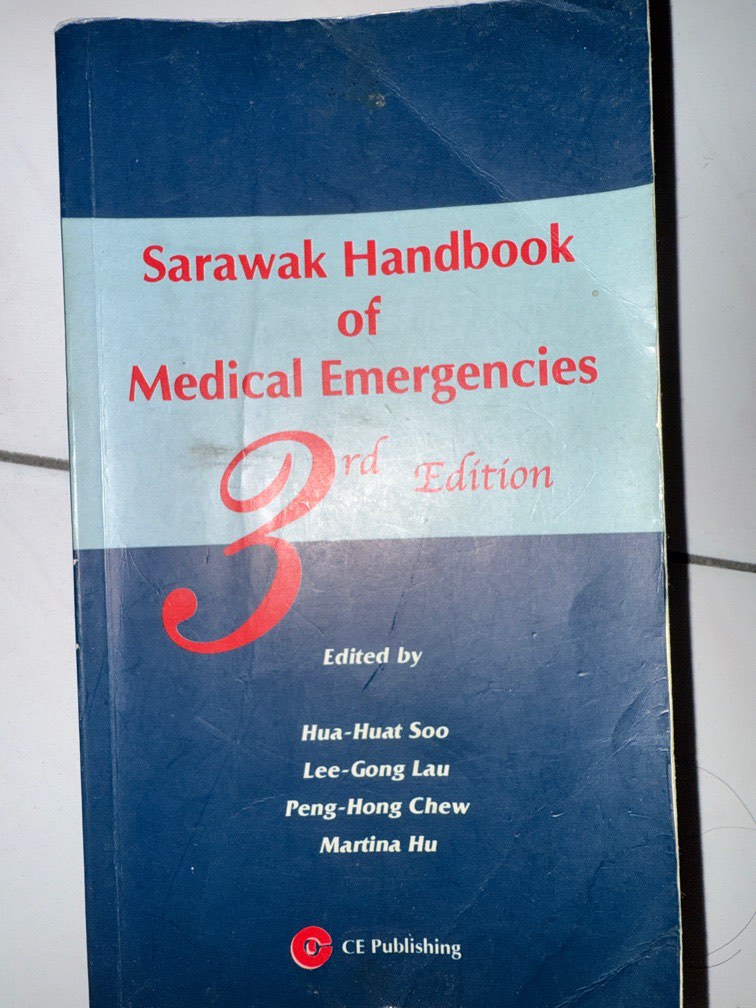 Sarawak Handbook of Medical Emergencies, 3rd Edition, Hobbies & Toys ...