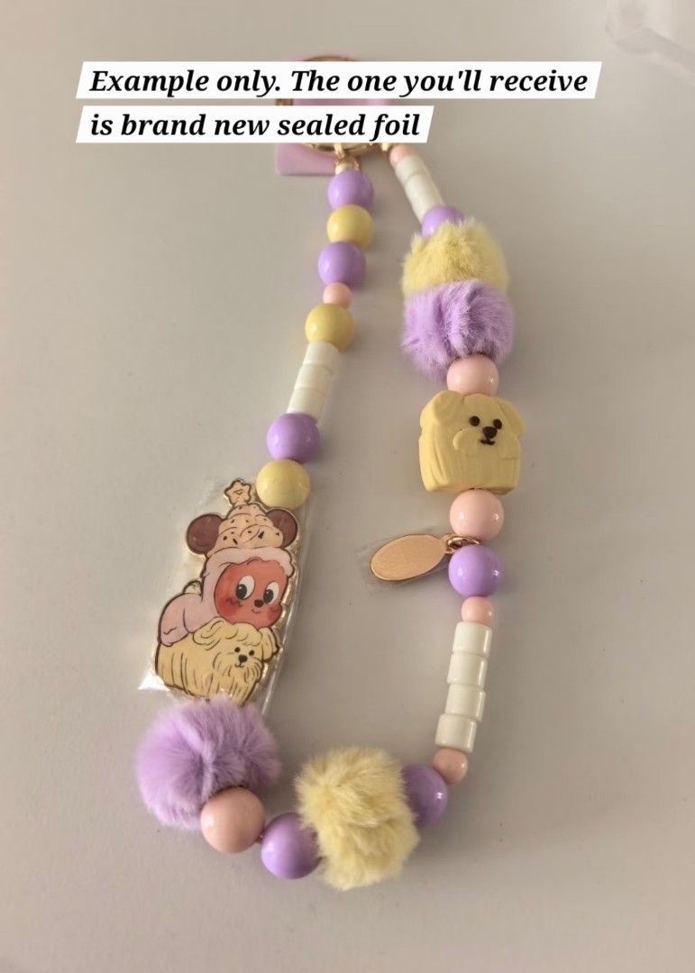 Sealed Foil POP MART Twinkle Twinkle Chestnut Cream Dog Phone Charm ...