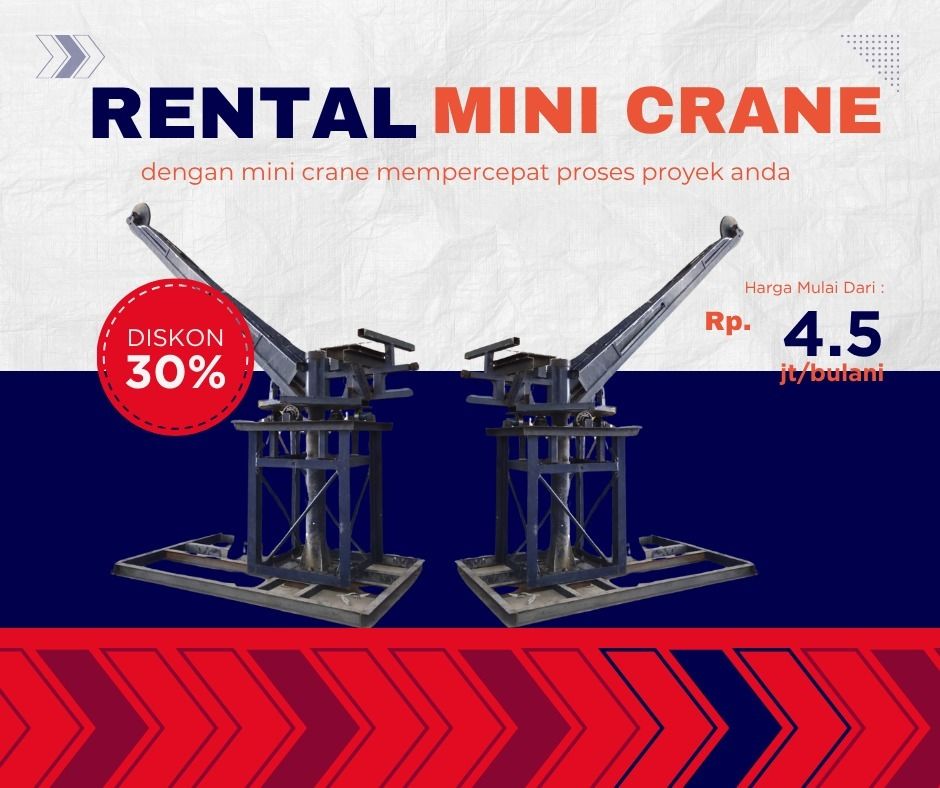 SEWA MINI CRANE Lampung Timur, 0851-9454-8438, Sewa Mini Crane Lampung ...