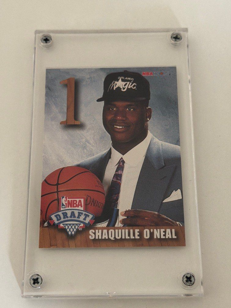 Shaquille O'Neal 1992 Hoops Draft Redemption Rookie Card #A, Hobbies & Toys, Toys & Games on ...