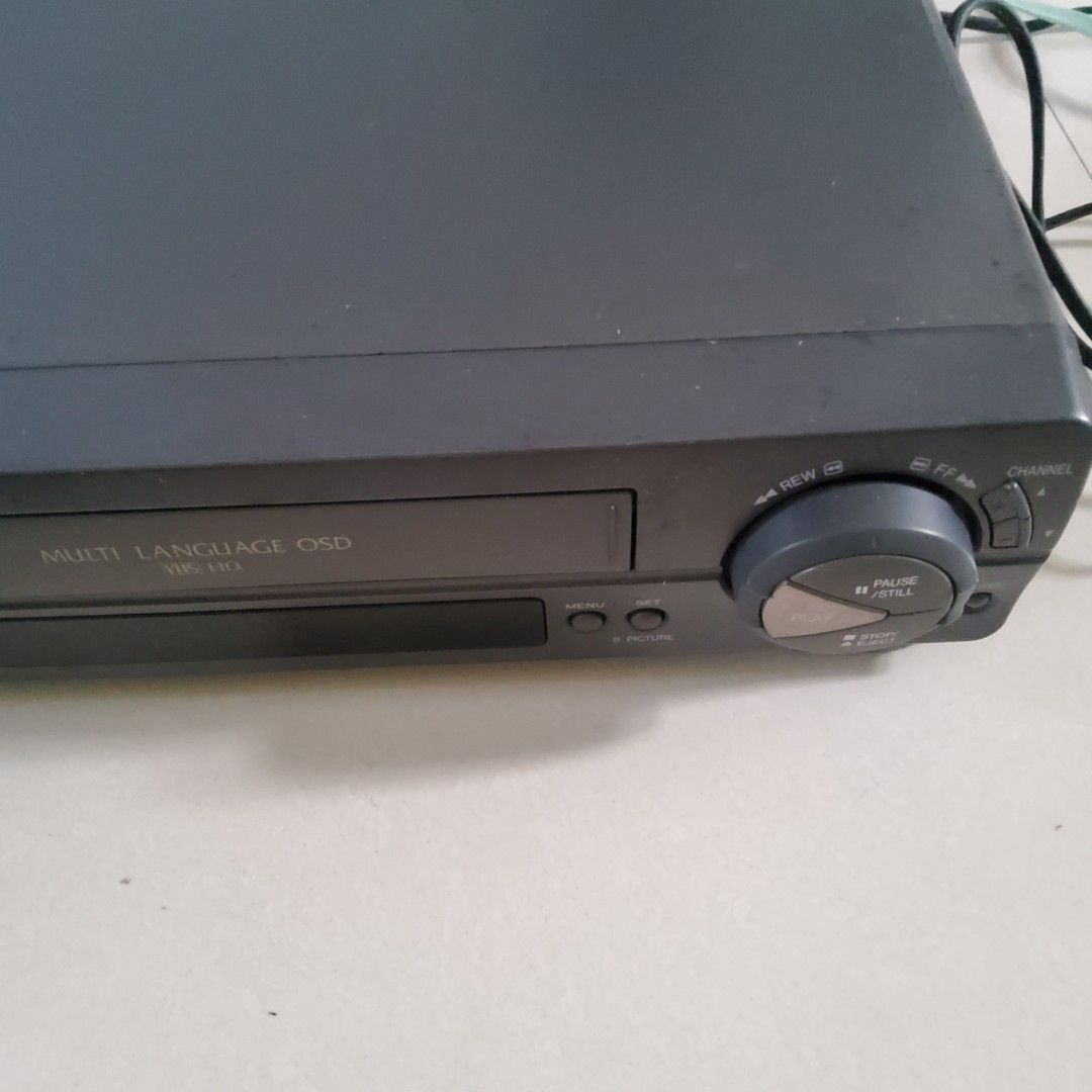 Sharp VC-A380Z Multi Language OSD VHS Recorder. Made in Japan. Multi volt. In excellent working ...