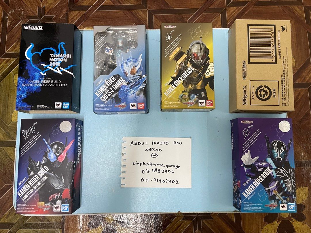 Shf / Shfiguarts / s.h.figuarts Masked Kamen Rider Build Rabbit Tank ...