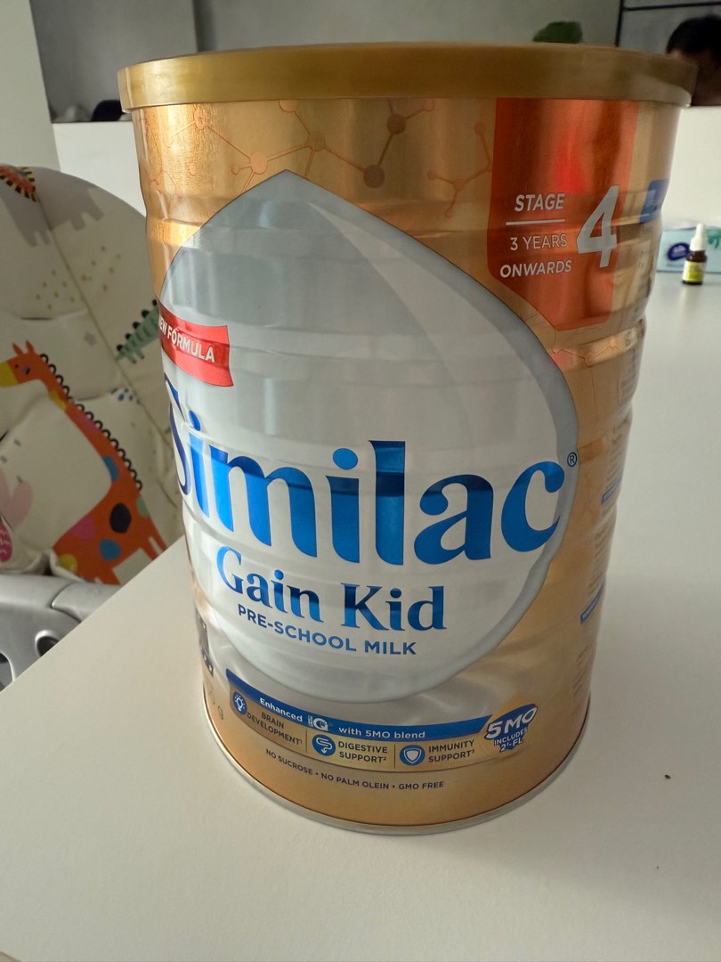 Similac Gain Kid Stage 4 Milk Formula, Food & Drinks, Other Food ...