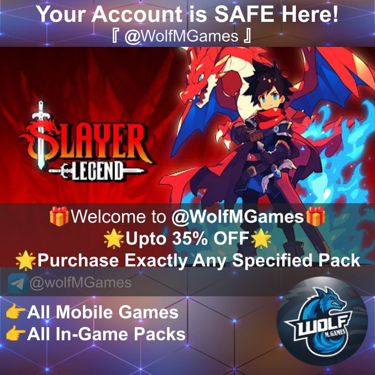 Slayer Legend Top Up [LEGAL] | INSTANT | All Mobile Games Topup Legal ...
