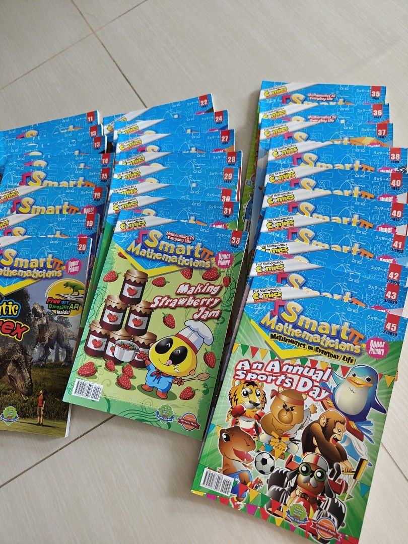 🔥26 Books! Smart Mathematicians (Random Book 11-45), Hobbies & Toys, Books & Magazines, Children ...