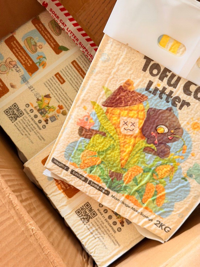 SOAR Millet Tofu Cat Litter 2KG, Pet Supplies, Homes & Other Pet ...
