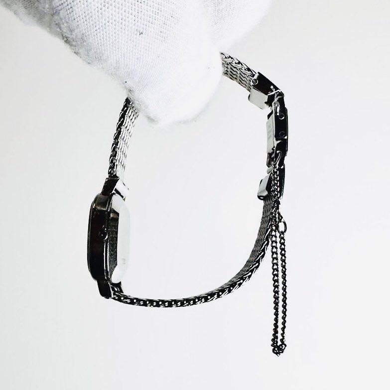 STEAL Omega De Ville Square Dial Stainless Steel Quartz Vintage 23mm ...