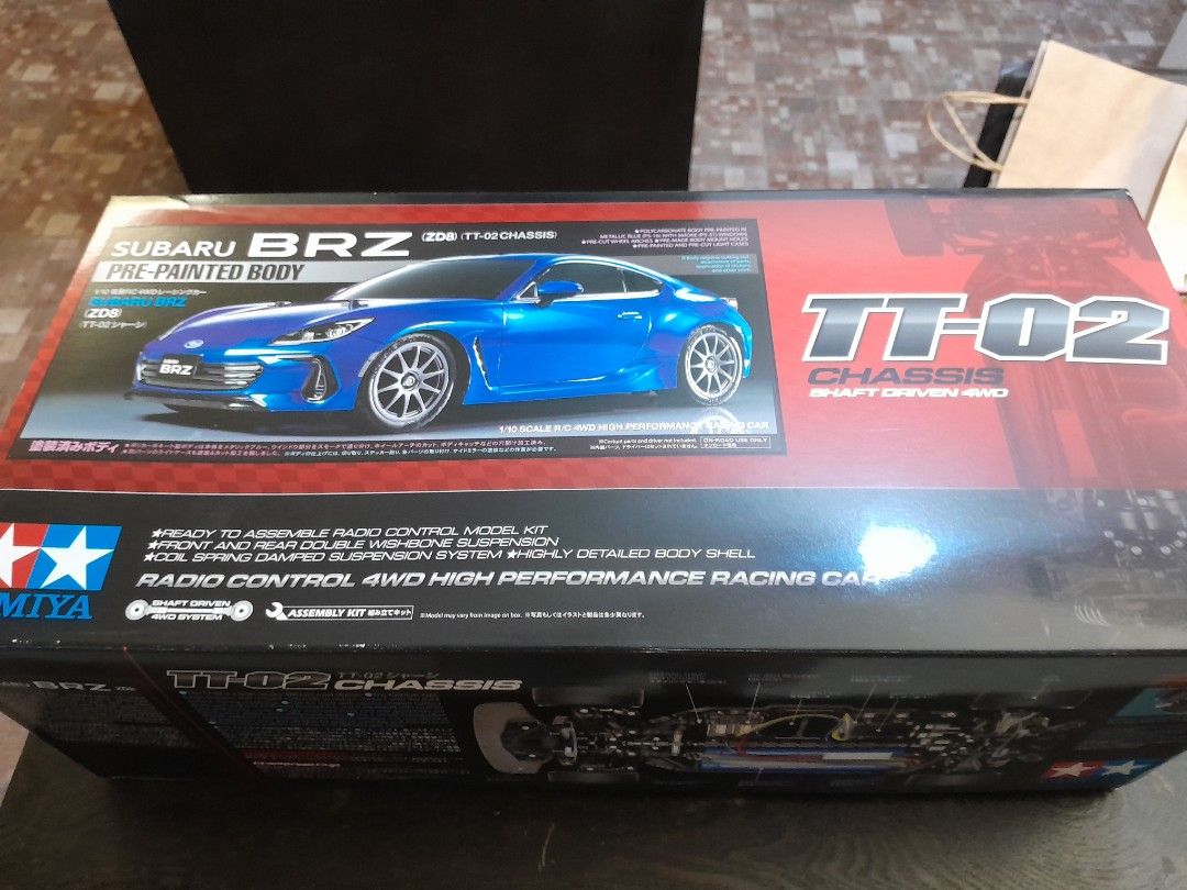 Tamiya tt02 subaru brz factory pre painted, Hobbies & Toys, Toys ...