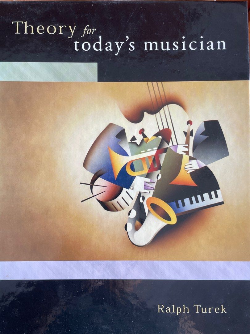 Theory for Today's Musician Textbook by Ralph Turek, Hobbies & Toys ...
