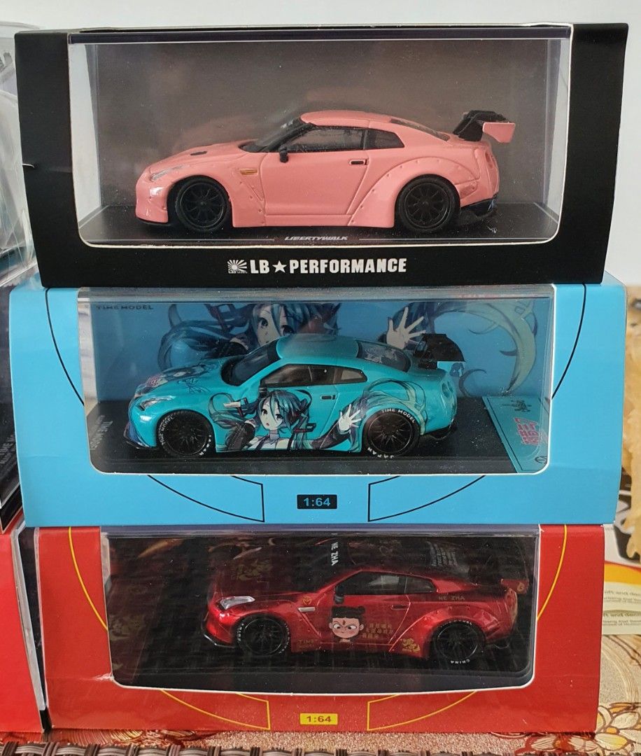 Time Model x Liberty Walk LB Performance Nissan R35 GT-R Models *sporty ...