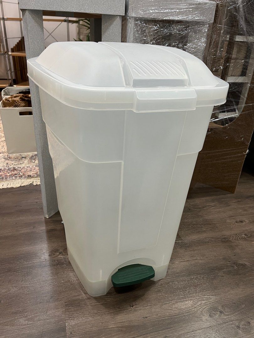 Toyogo Recycling Trash Bin Step with Wheels (108L), Furniture & Home ...
