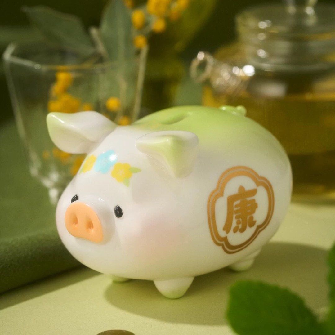 TOYZEROPLUS Lulu the Piggy Lucky Fortune Piggy Series (Strong and ...