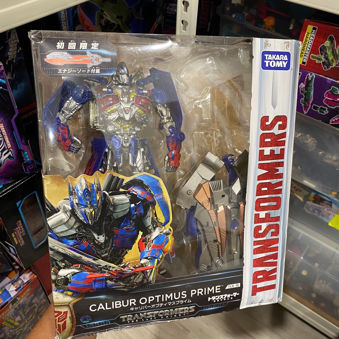 Transformers Takara Calibur Optimus Prime TLK Leader Class BIB Complete ...
