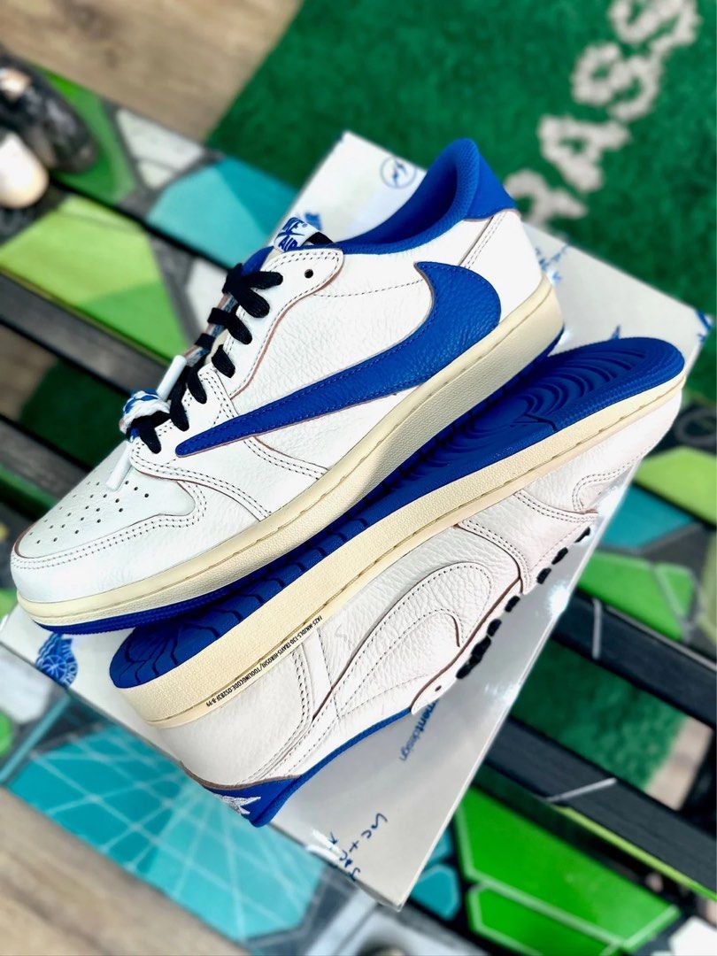 Travis Scott x fragment design x Air Jordan 1 Retro Low OG, Hobbies ...