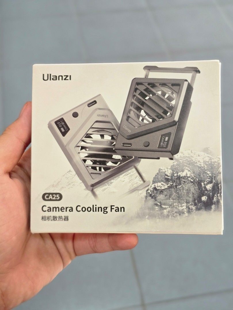 ULANZI CAMERA COOLING FAN CA25 CANON R SONY A7 A9 HIGH TEMP ...