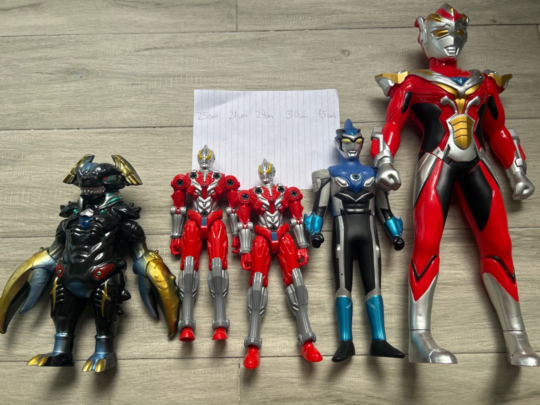 Ultraman Action Figures - Various Sizes, Hobbies & Toys, Toys & Games ...