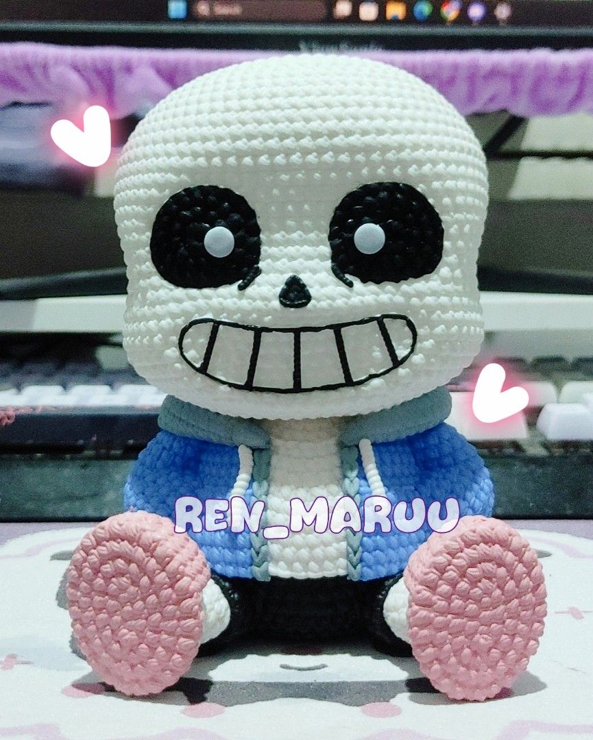 Undertale Sans 💙 | Banpresto | Amicot | Figure | Video Game | Toby Fox, Hobbies & Toys ...