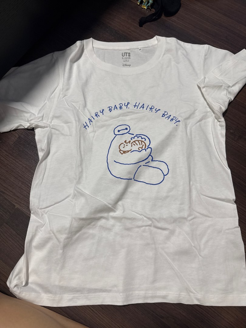 Uniqlo UT Disney Baymax T-shirt, Women's Fashion, Tops, Shirts on Carousell