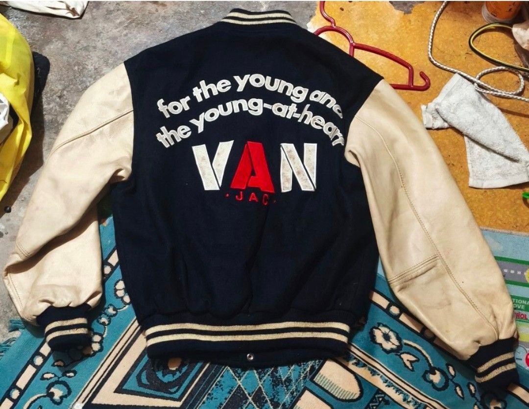 Van Jacket Varsity Jacket, Men's Fashion, Coats, Jackets and Outerwear ...