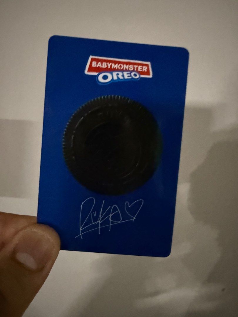 WTS RUKA x1 in stock ( not a fan of ) baby monster official oreo ...