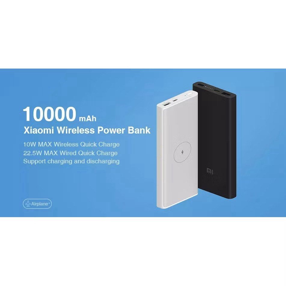 Xiaomi Wireless Power Bank 10000mAh, Mobile Phones & Gadgets, Mobile ...