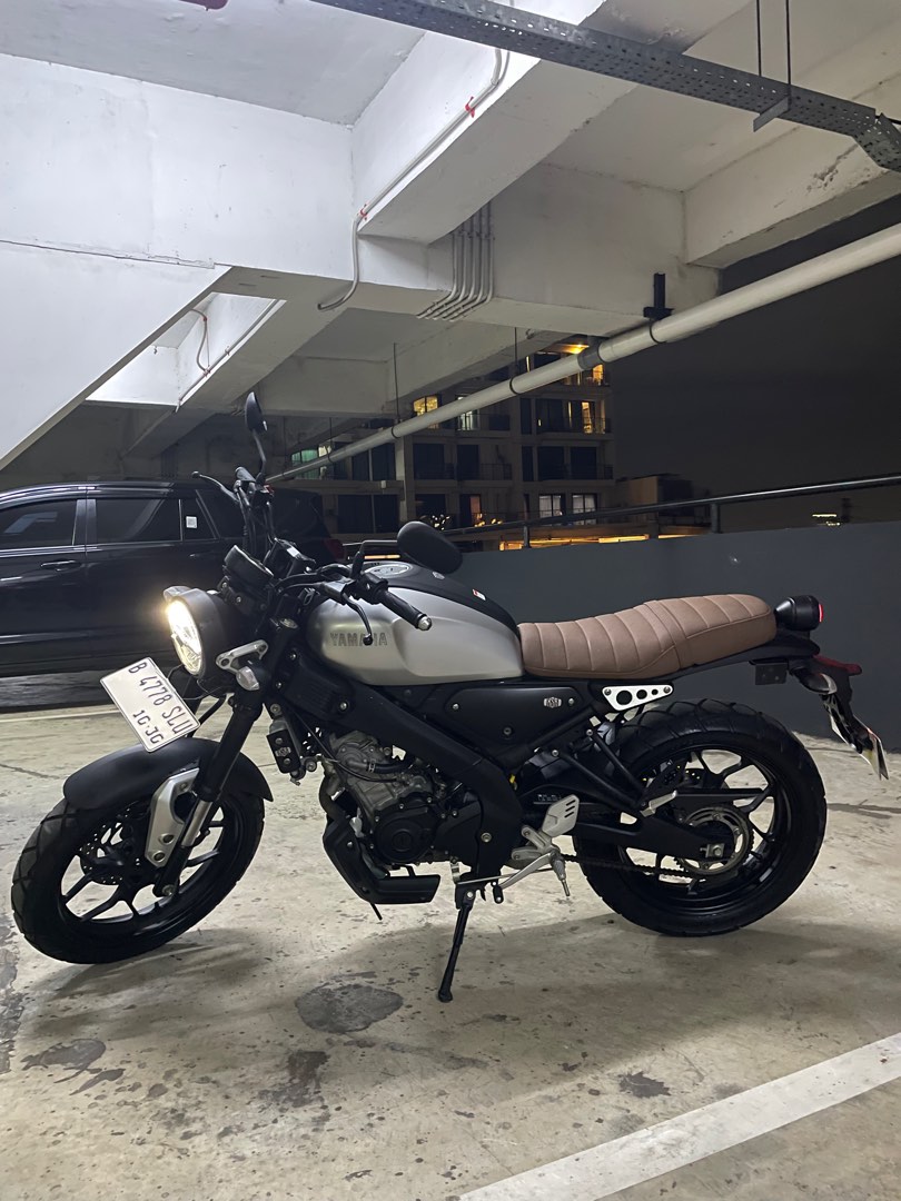 Yamaha XSR 155 2020 - Silver - KM Rendah, Motor di Carousell