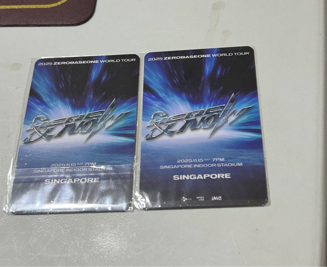 ZEROBASEONE sung Hanbin Yujin Photocards - 2025 World Tour Here & Now ...