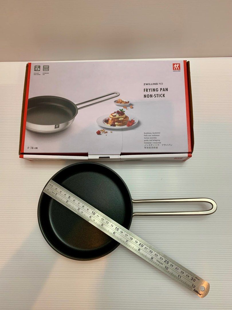 Used once Zwilling Pico 16cm 6.5 inch Non-Stick Frying Pan, Furniture ...